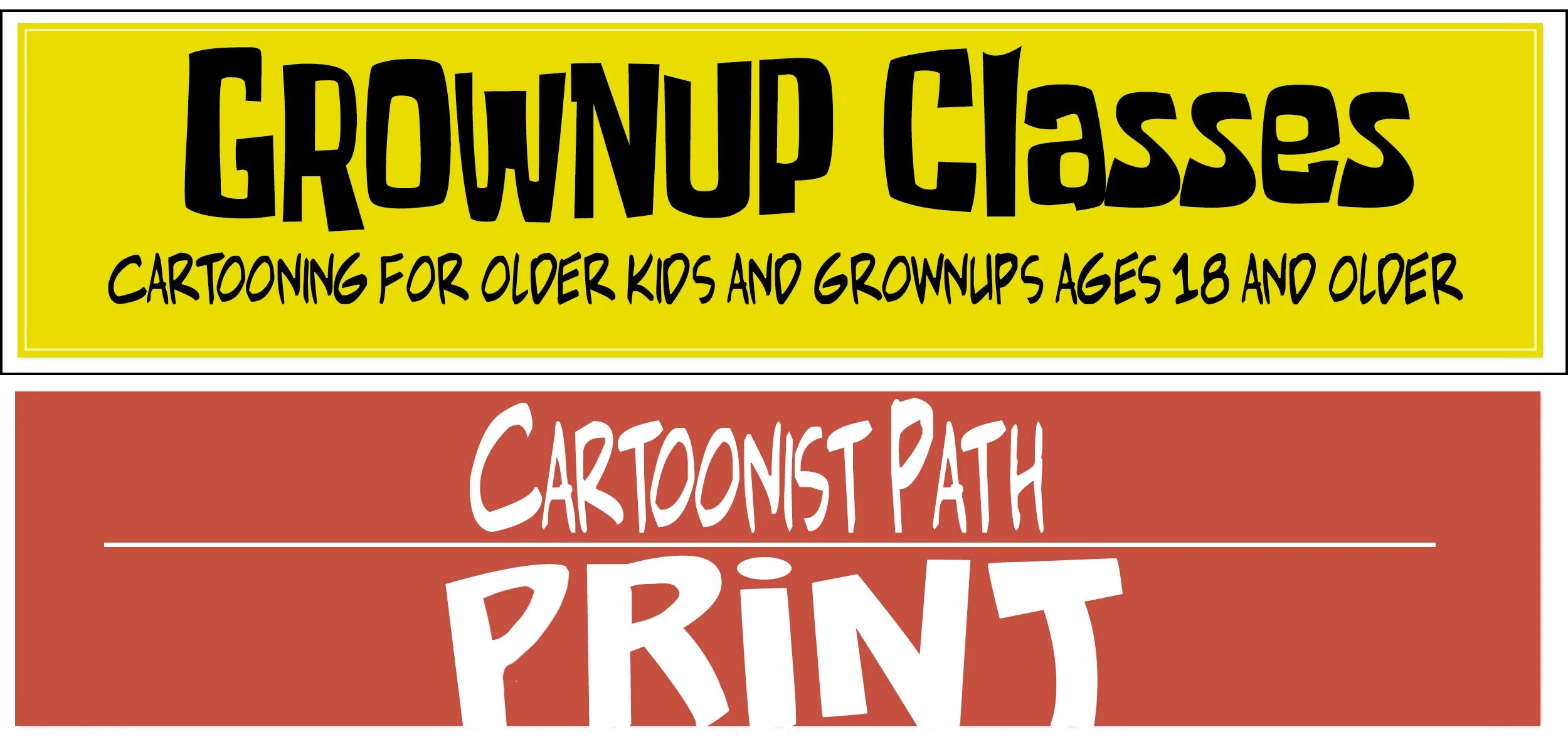 Grownup Cartooning Classes — The Cartoonist Academy