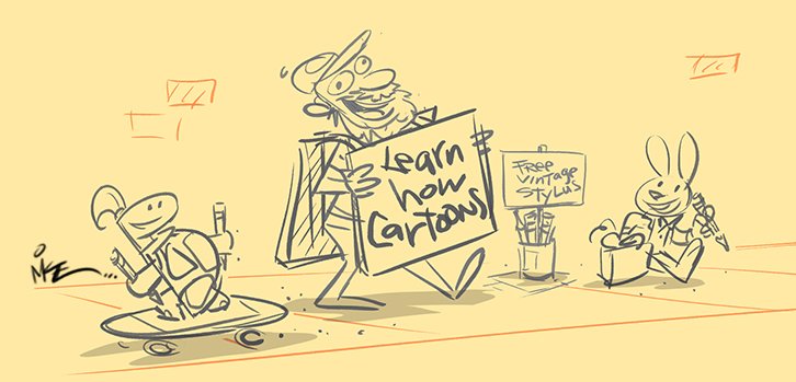 Grownup Cartooning Classes — The Cartoonist Academy