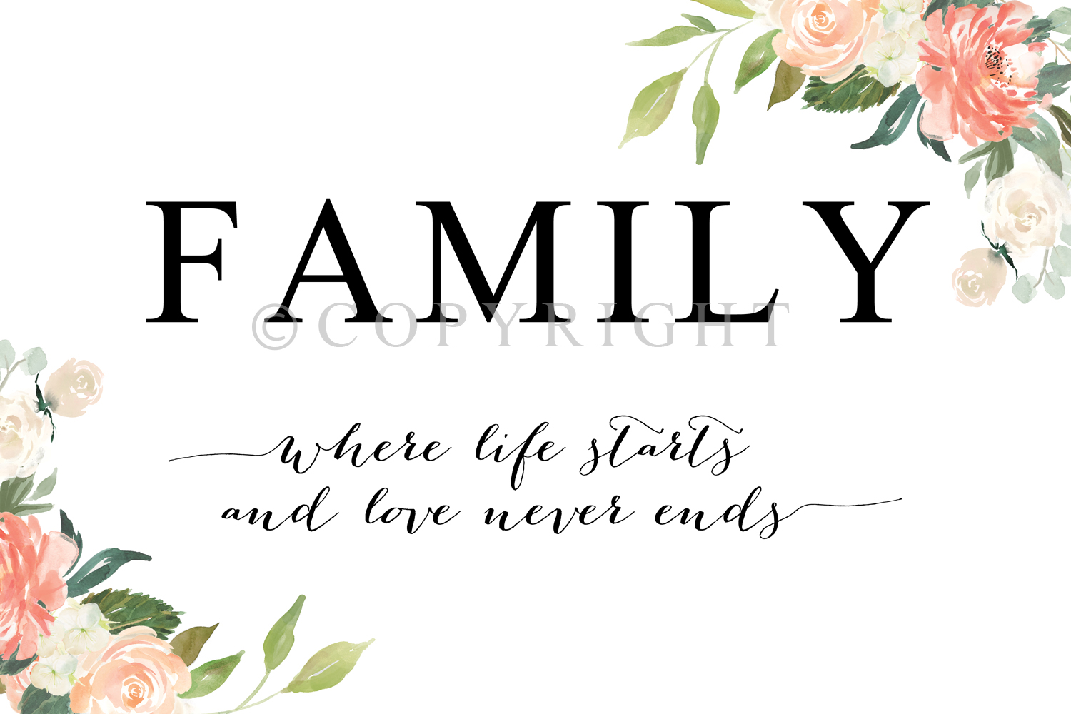 Flower Quotes About Family