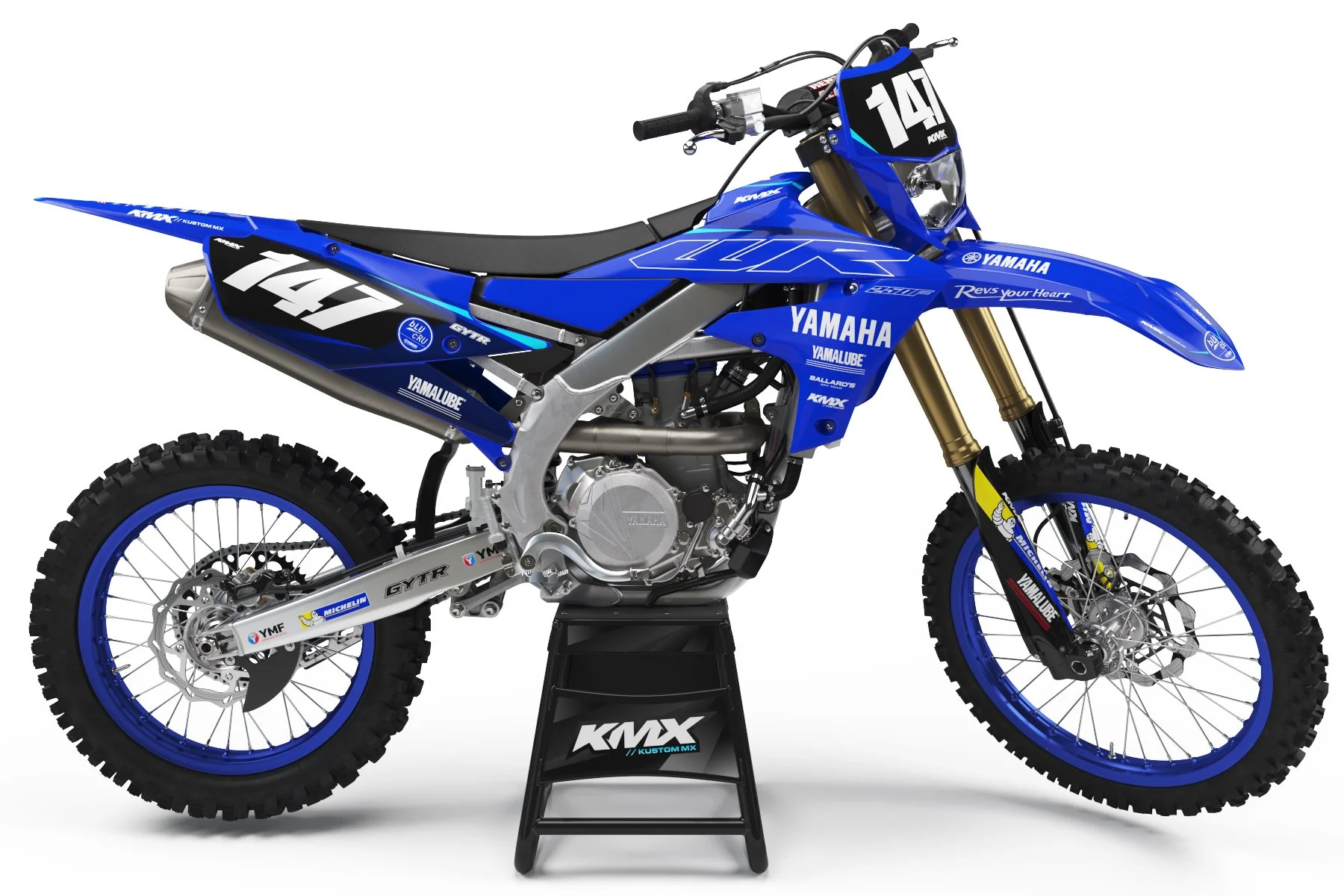 JGR Yamaha 22' Yamaha Graphics Kit — KustomMX
