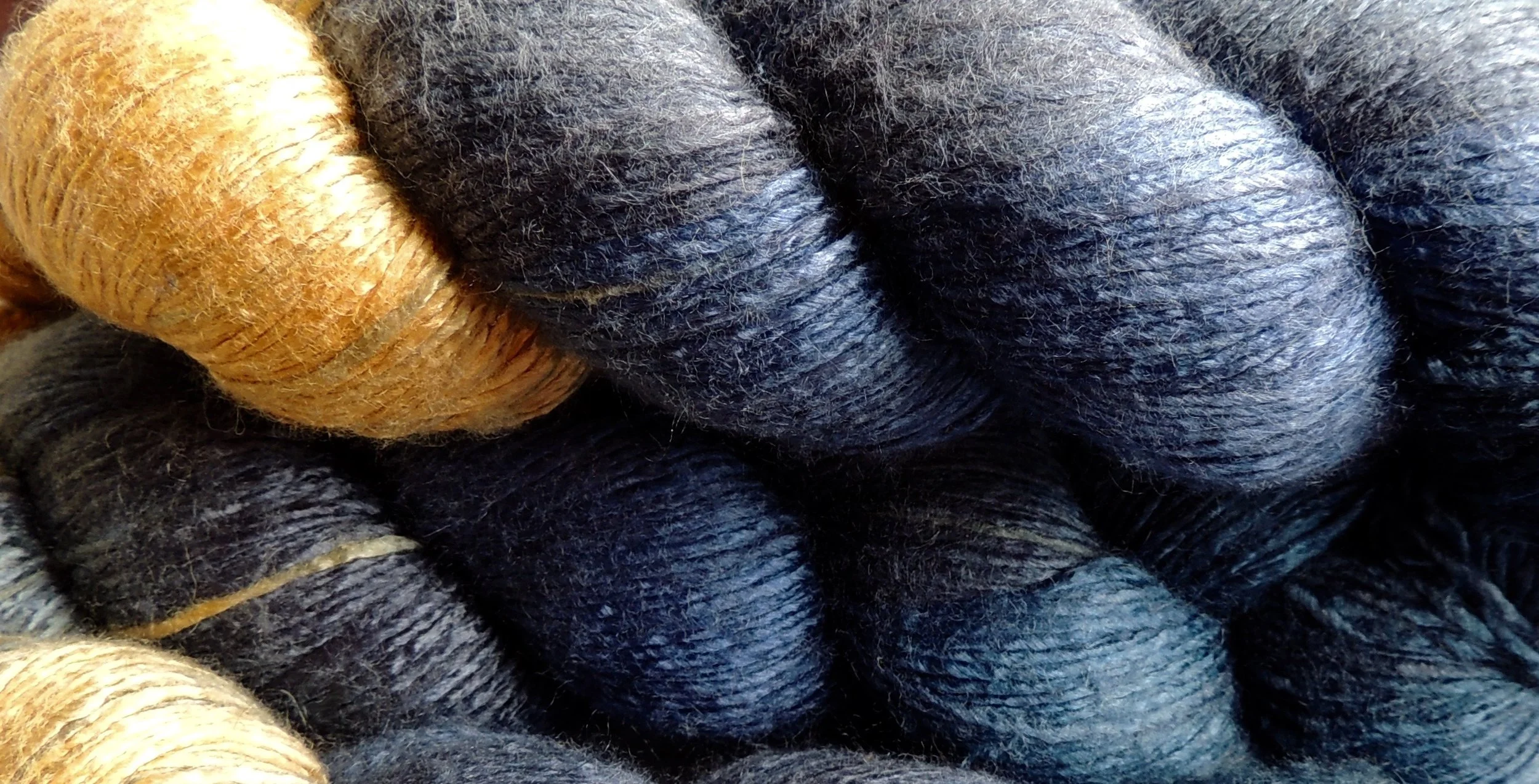 Debonnaire Yarns - Mulberry Silk Yarns - Debonnaire yarns Lustre Silk Yarn