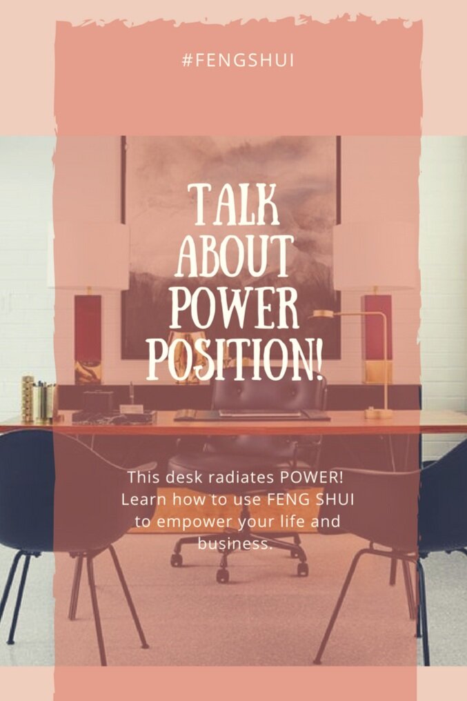 THE POWER POSITION! Sit at a desk that radiates POWER! — Jen Heilman