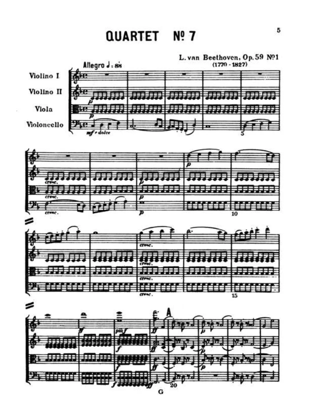 Beethoven Quartets, Vol. 2: Middle String Quartets—Calidore String ...