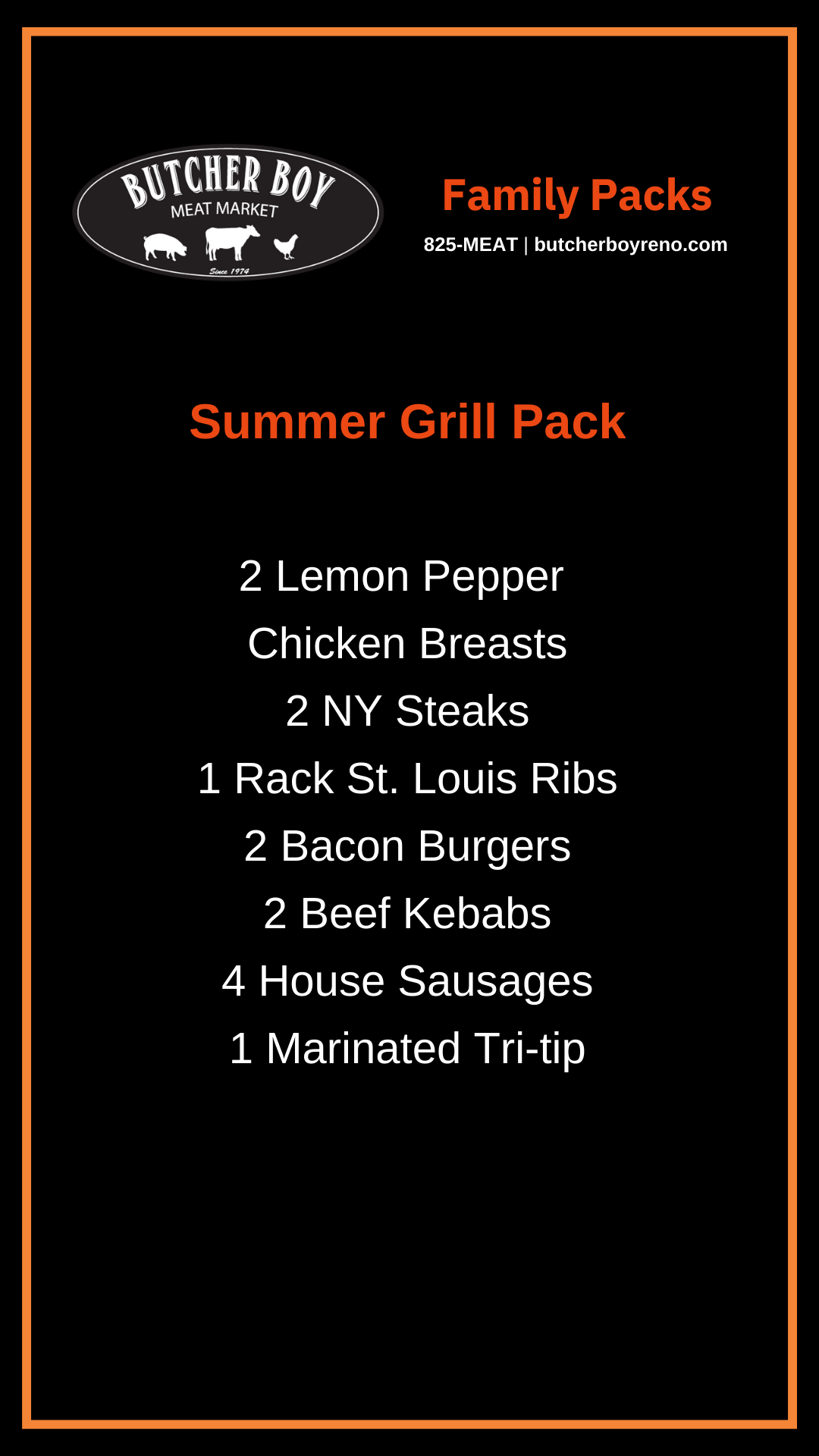 Grill Pack Info — Butcher Boy Reno