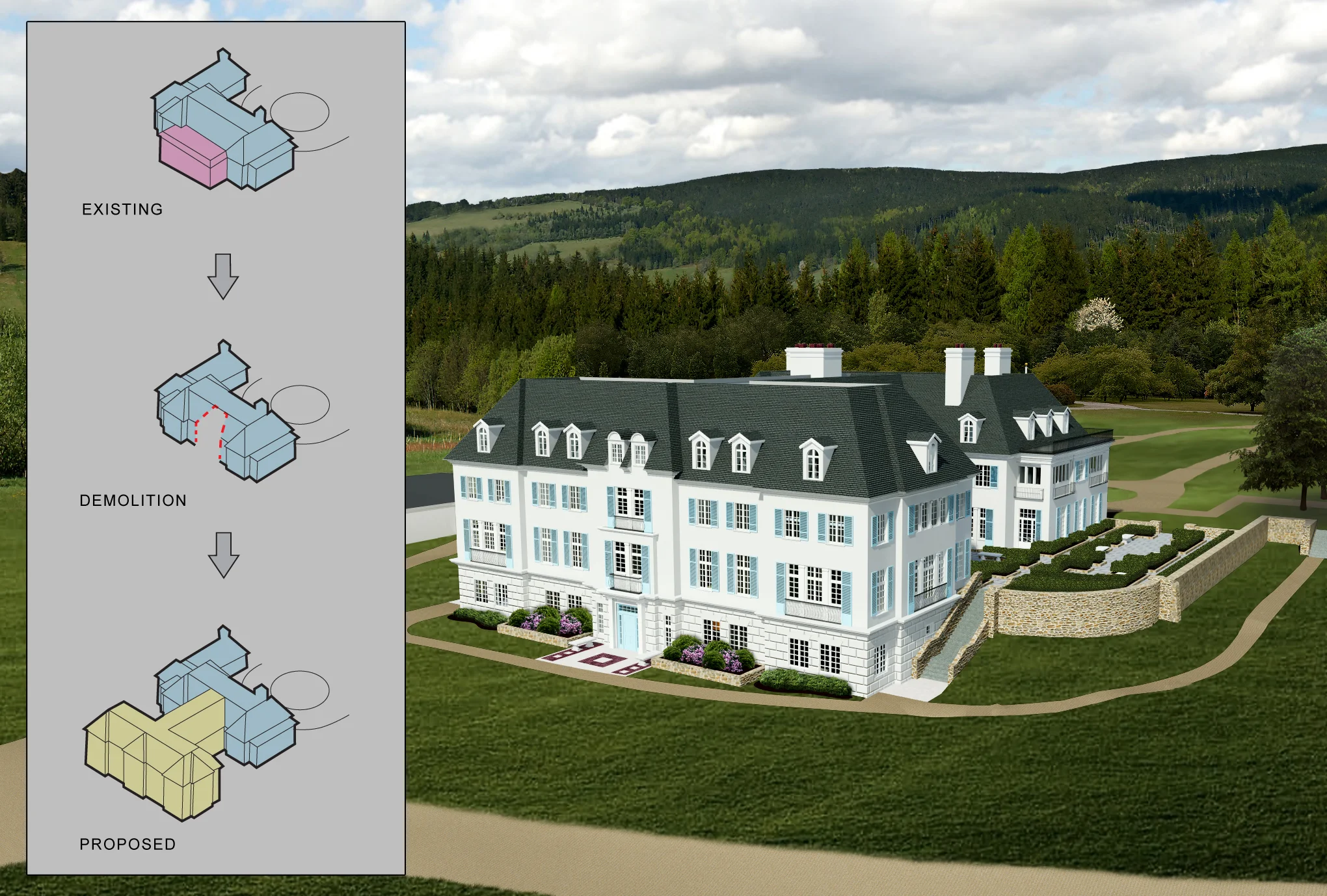 Melmark Mansion — Heckendorn Shiles Architects