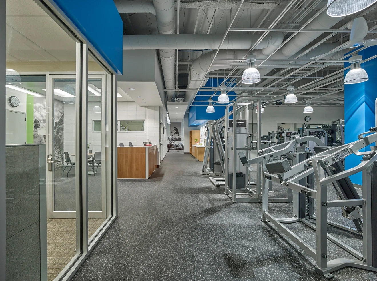 Boeing Fitness Center — Heckendorn Shiles Architects