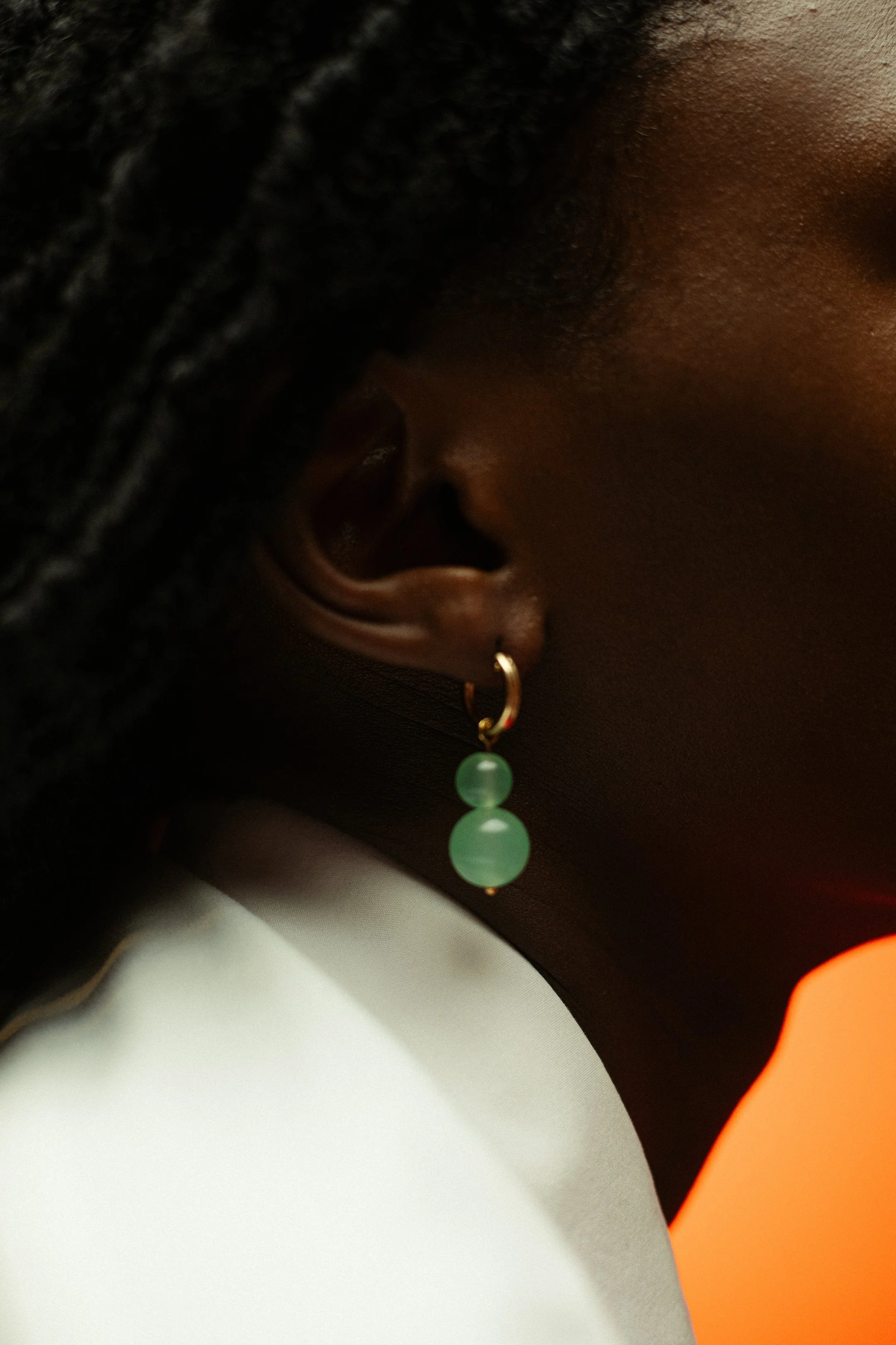 Jade Orb Earrings — YEAR 901