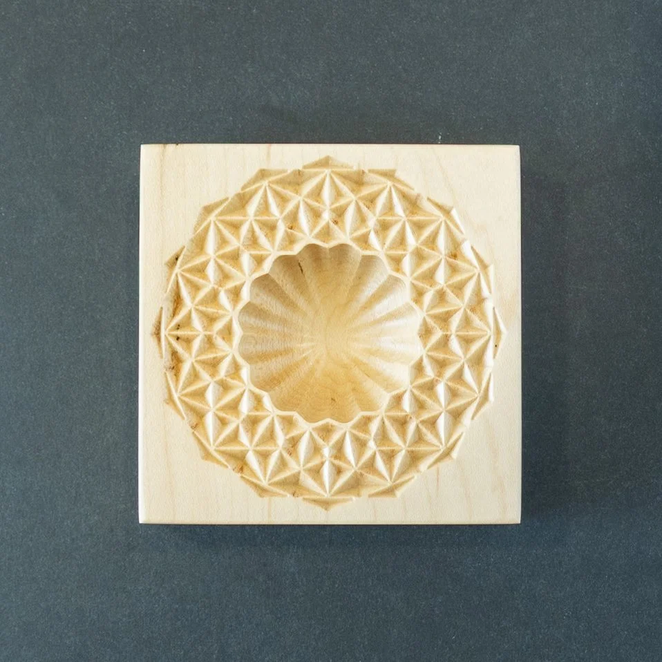 john francis designs — Mandala Ravioli Mold – Handcrafted Pasta Tool ...