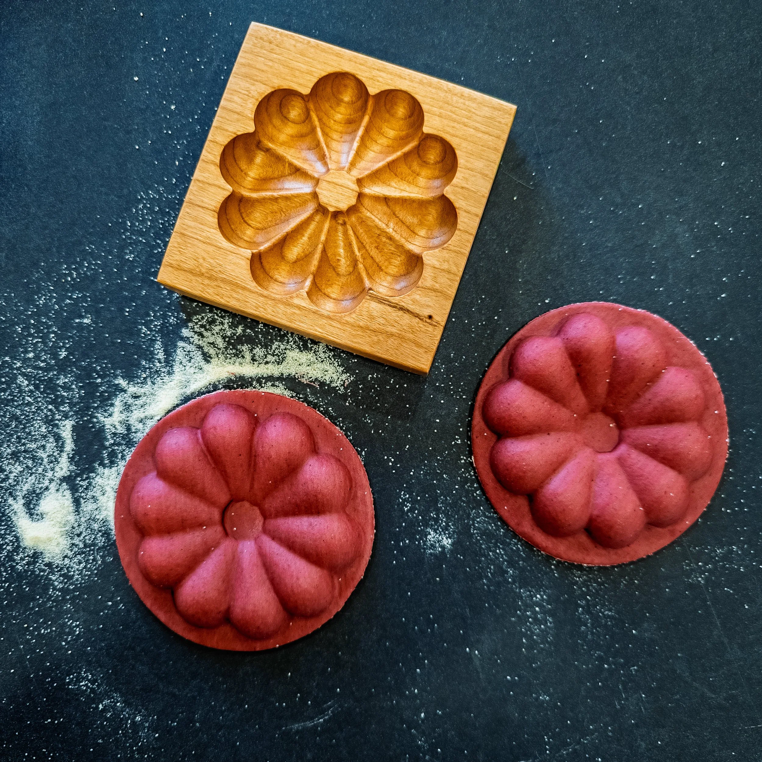 john francis designs — Petal Ravioli Mold – Handcrafted Pasta Tool with ...