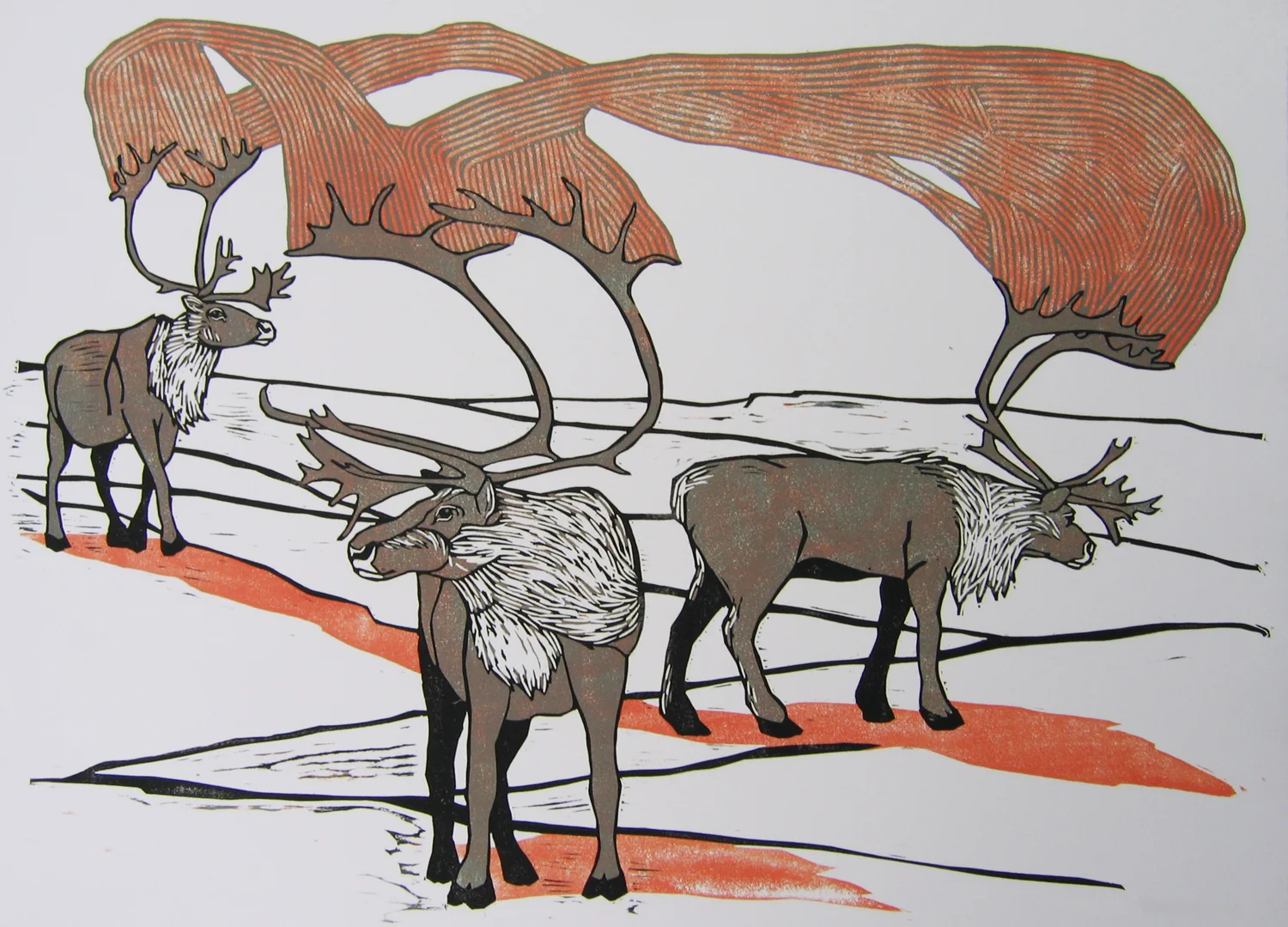 Migrational Conduit — Nick Wroblewski Woodcuts