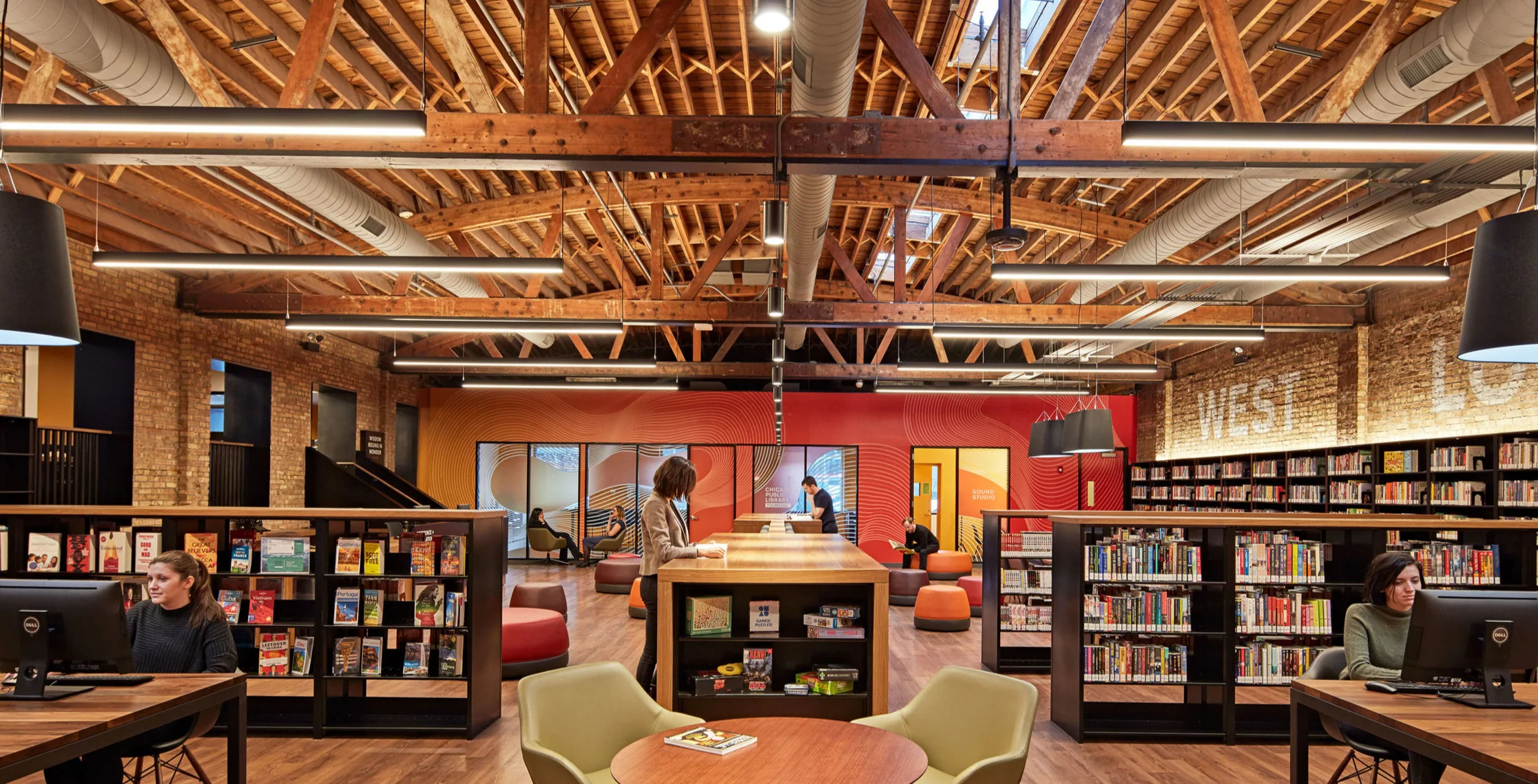 Chicago Public Library: West Loop Branch — Studio J9