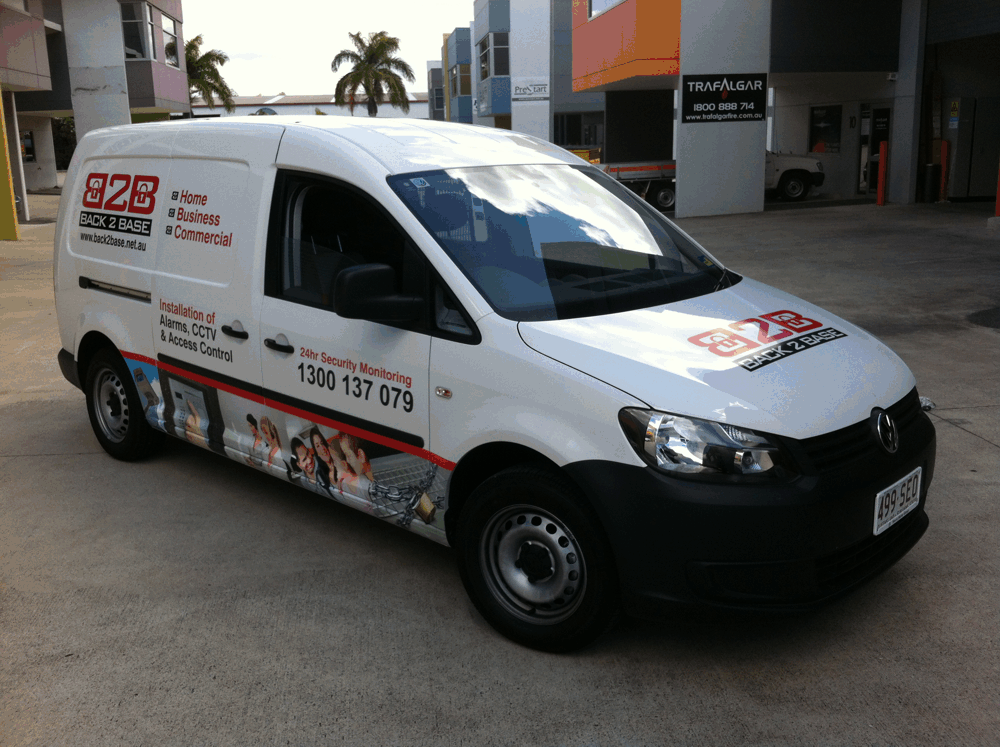 VW Caddy - Back 2 Base Monitoring — Professional Signage Ipswich ...