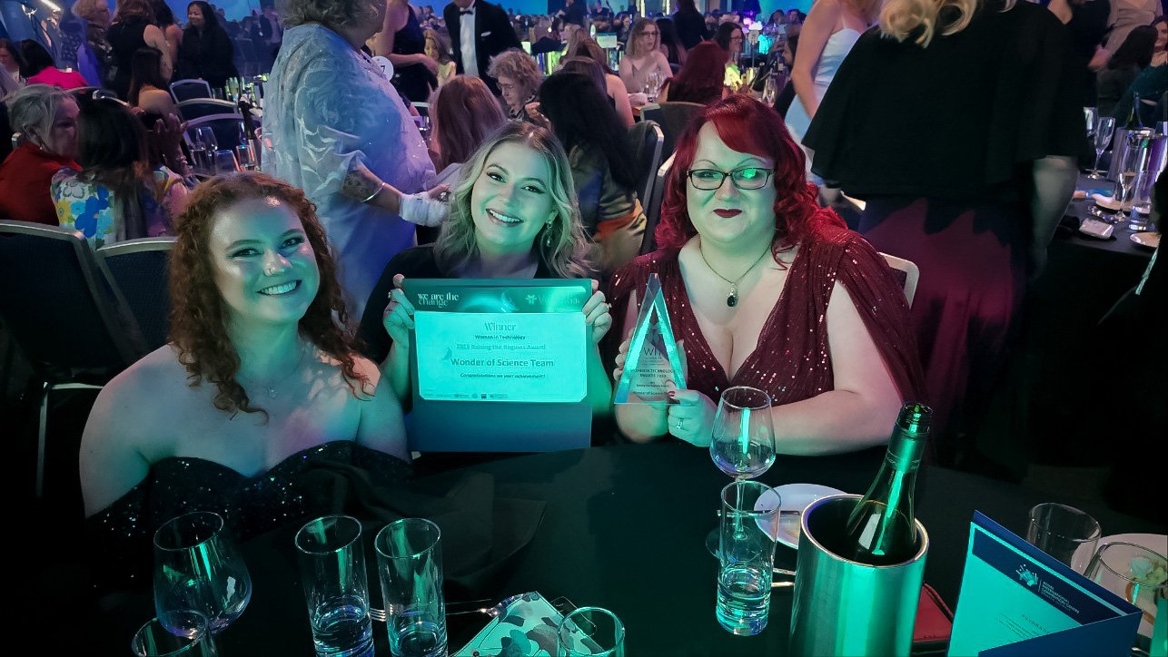 Wonder of Science Wins WiT Award for Raising the Regions — Wonder of ...