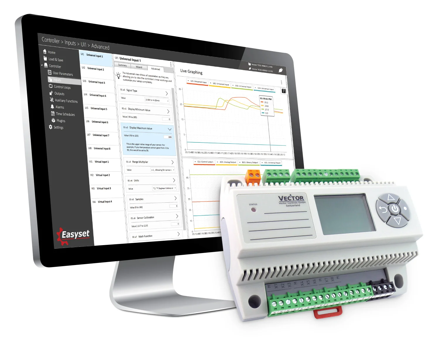 Insight Control-Vector Controls EasySet