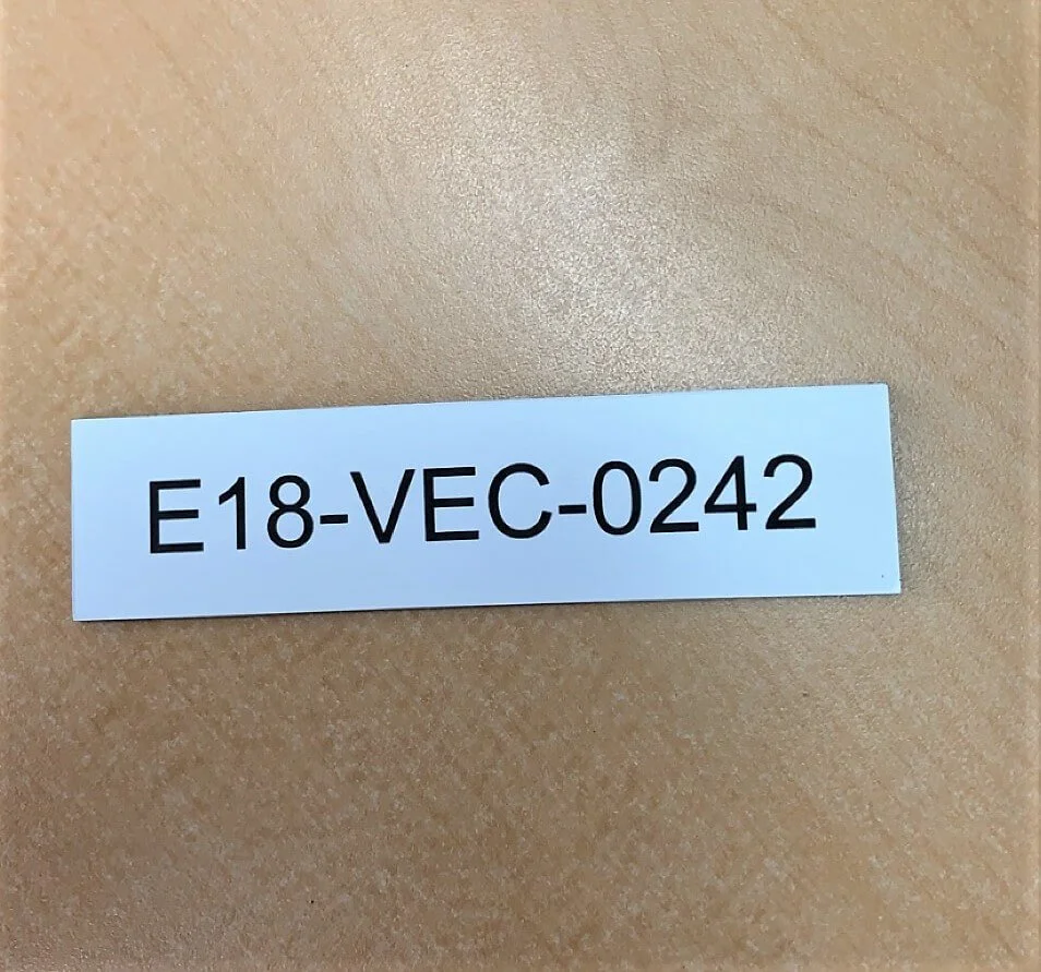 Laser Marked ID Tags for Plumbing & Heating Industry | Systana Gravure ...
