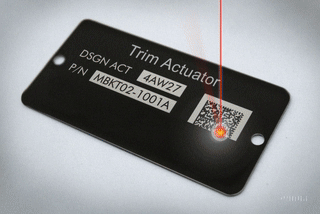 Plaque Identification Aluminium | Systana Gravure Laser