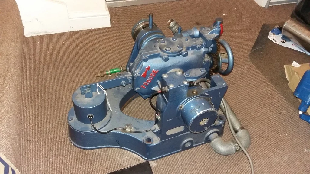 Under refurbishment! Froude DPX0 Engine Dyno — Advanced Dyno Solutions