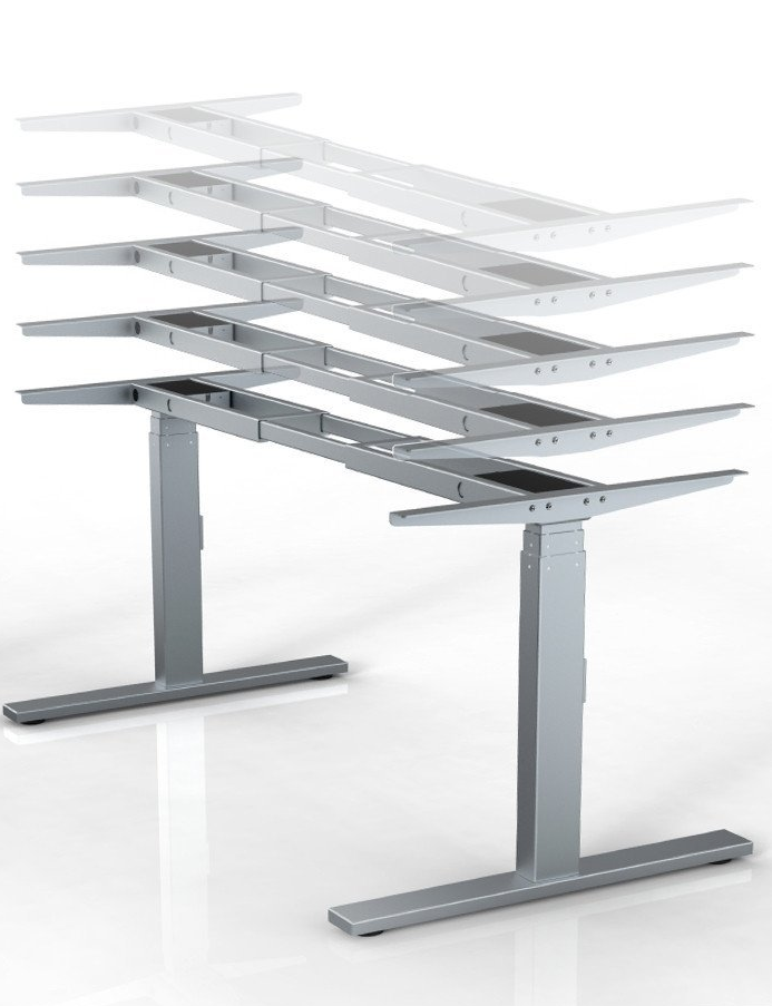 JH Office Furniture | Geelong & Melbourne-Plaza Double Bench Optic Screen