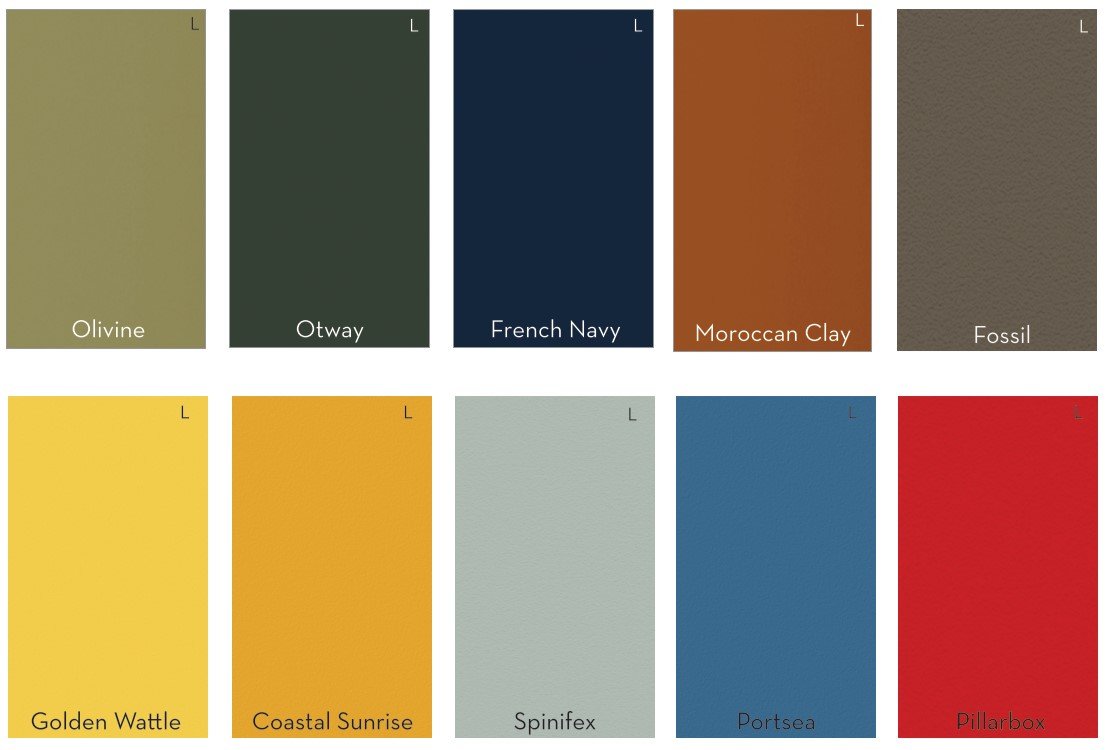 JH Office Furniture | Geelong & Melbourne-Top Standard Colour Range