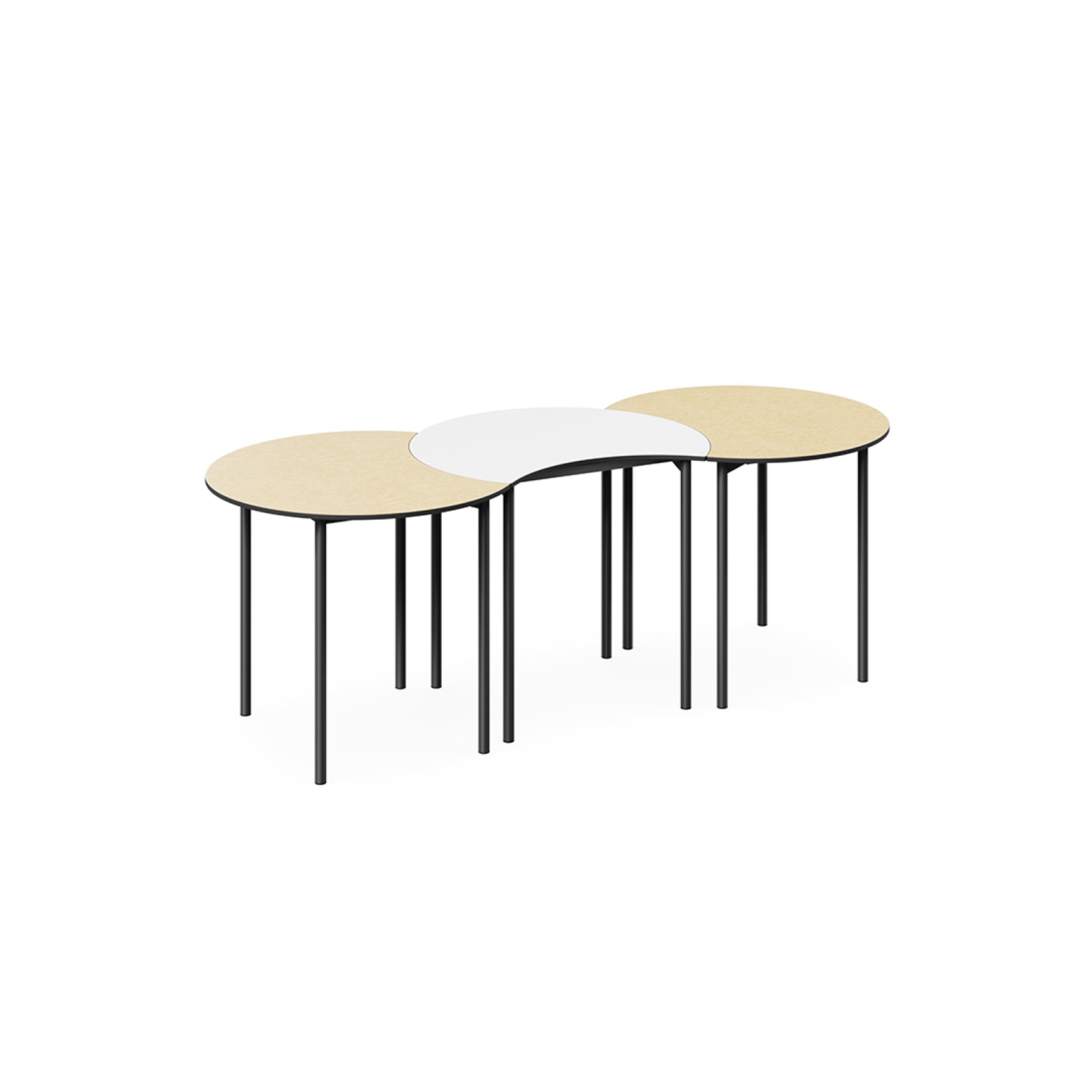 JH Office Furniture | Geelong & Melbourne-Plaza 4 Way Desk & Return ...