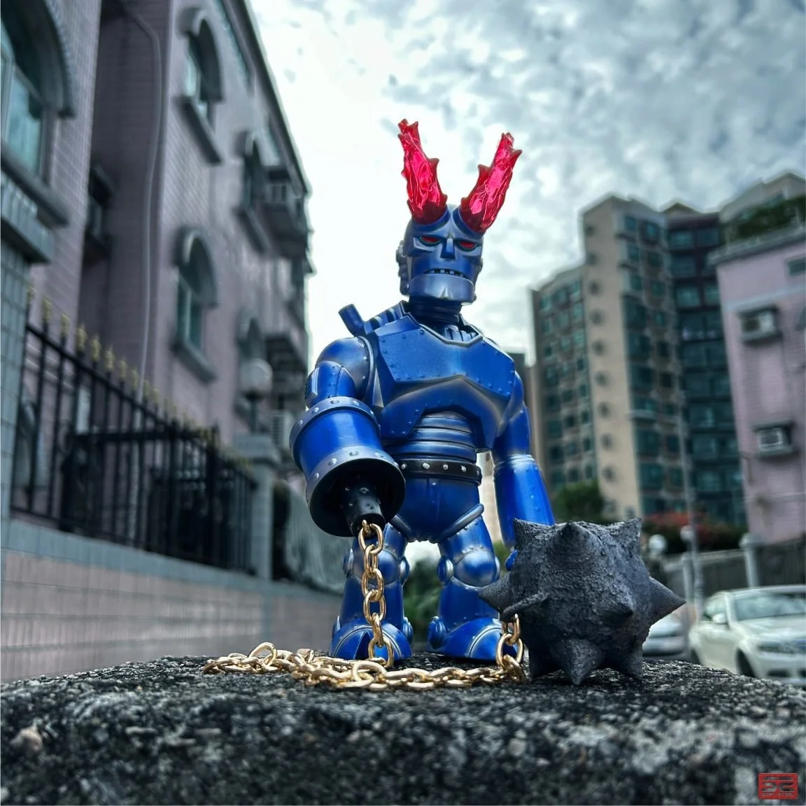 Soft Steel Toys Hellbot Blue Version — Ko-Re Ko-Re