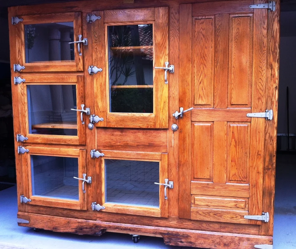 Back from the past: restored 1890's ice box is ready for its closeup ...