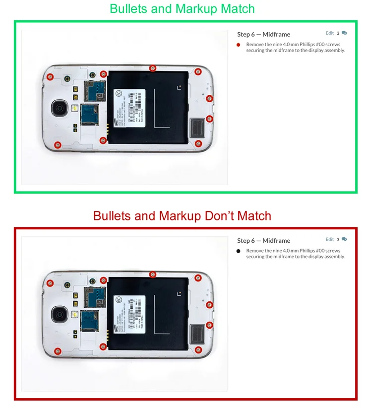 Common Student Mistakes — iFixit EDU