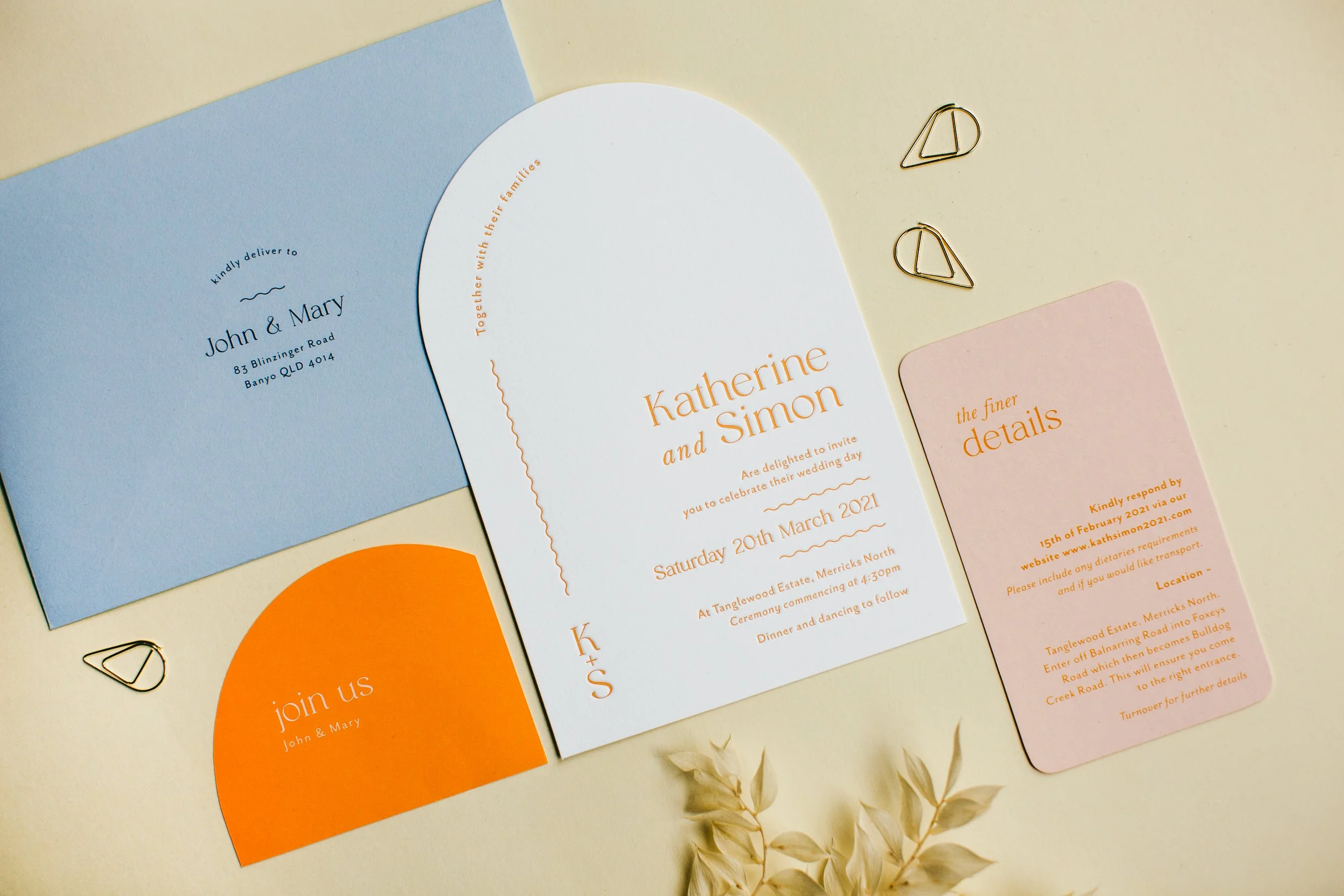 Invitations — Laura Elizabeth Design