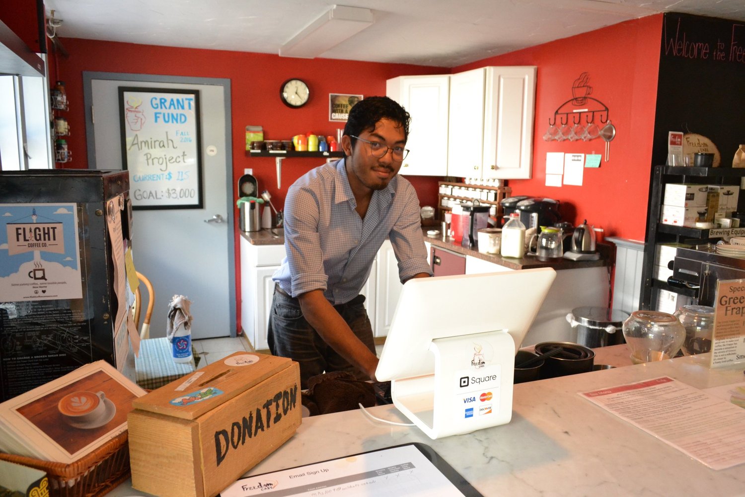 Log Volunteer Hours — The Freedom Café