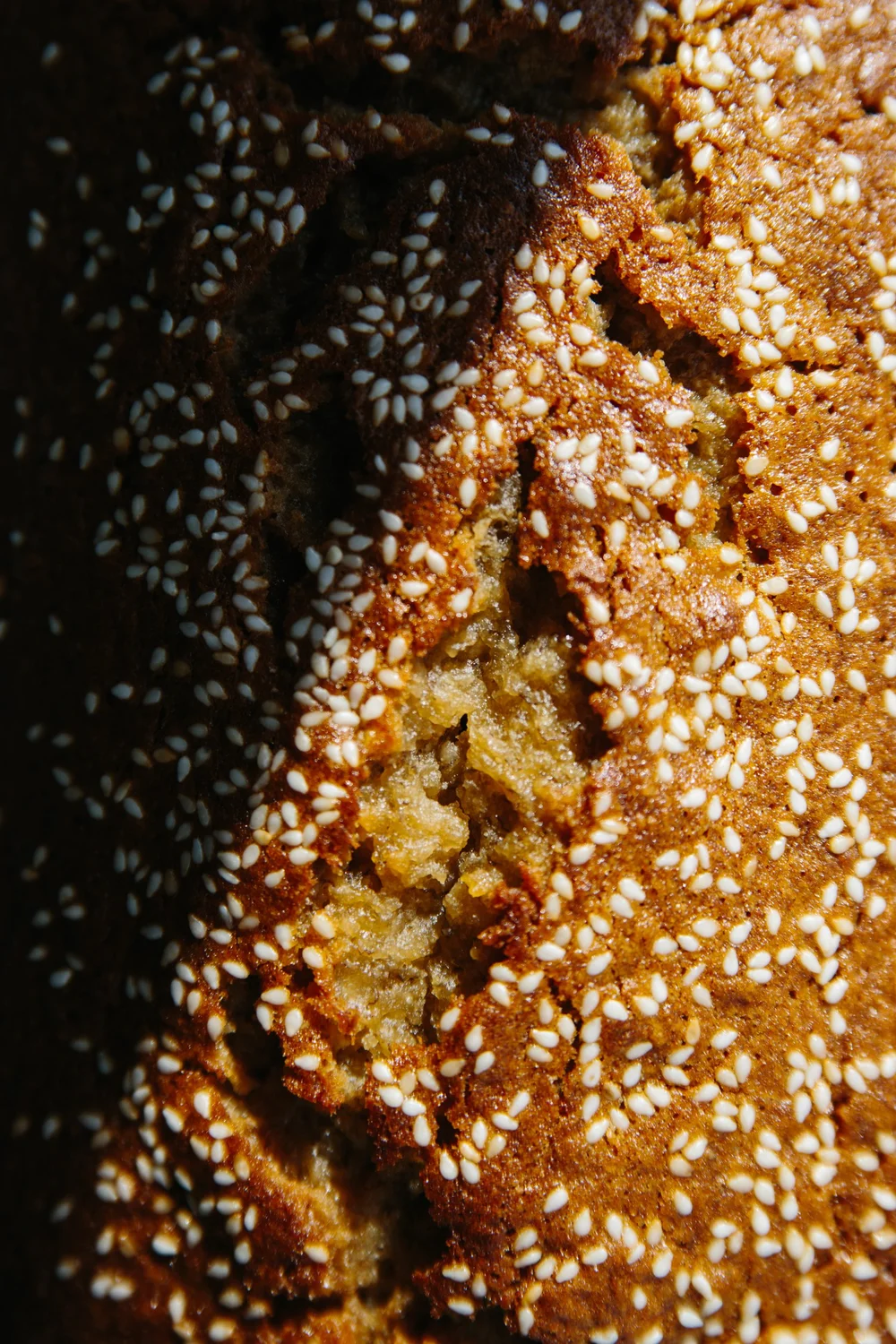 tahini banana bread — maci elise