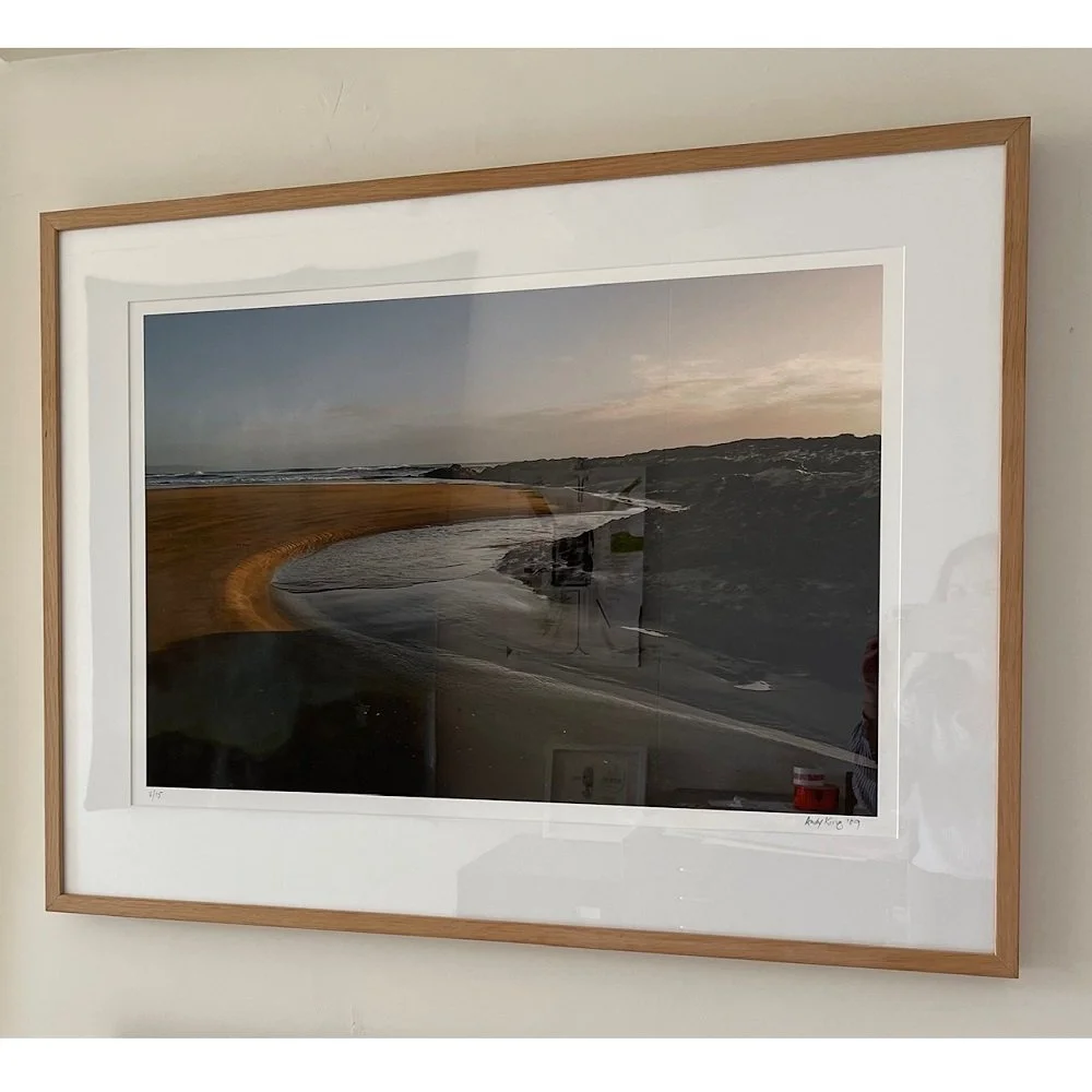 The Swerve, Waimarama (Large, Framed) — Paper-Works