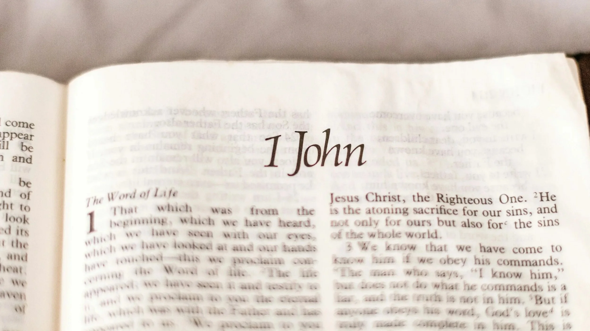 Reading 1 John with Exodus — Reformed Baptist Seminary