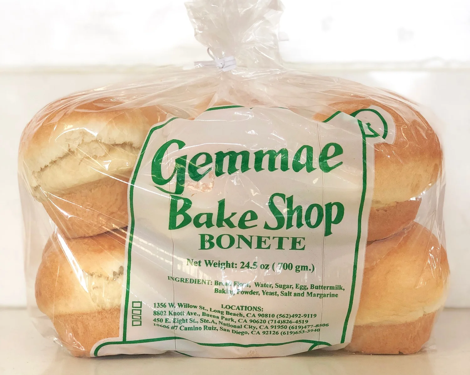 Gemmae Bake Shop — breads and buns home