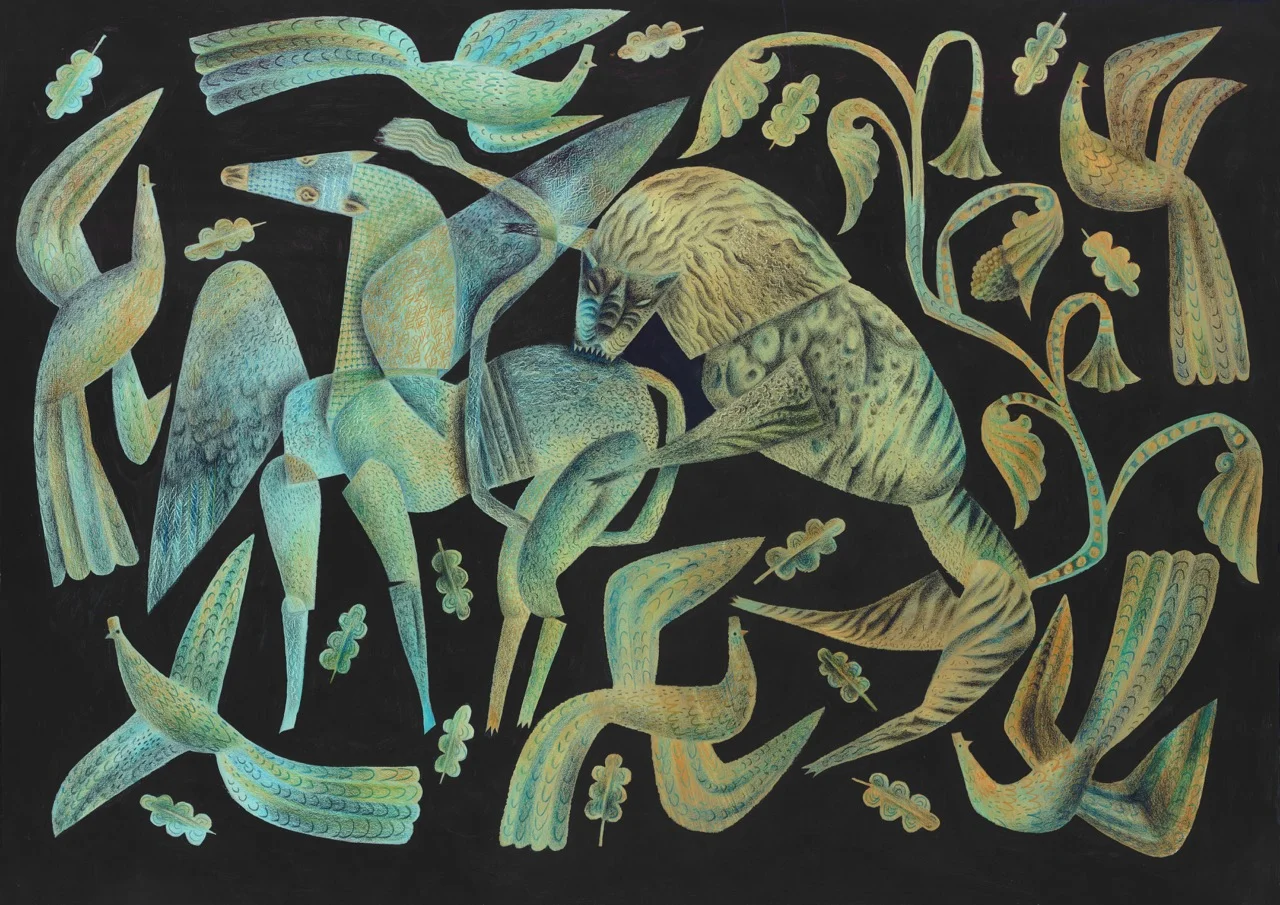 FIRE FROM HEAVEN — Clive Hicks-Jenkins