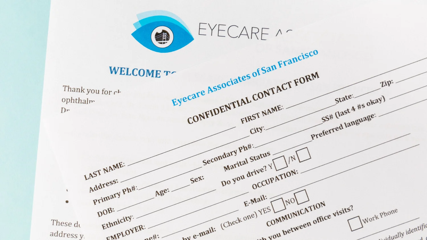 Patient Forms — Eyecare Associates of San Francisco: Specializing in ...