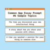 Common App Essay Prompt 6 Example and Guide 2024-2025 — TKG
