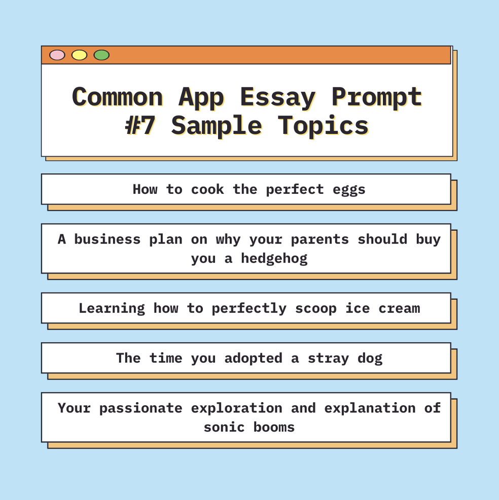 How to Write Common App Essay Prompt 7: Example and Guide 2025-2026 — TKG