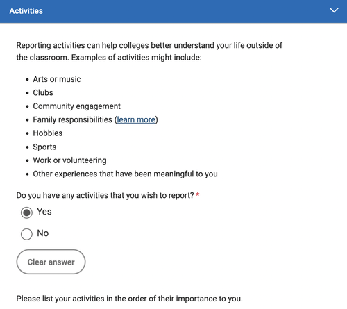 How to Write A Unique Activities Section for the Common App — TKG