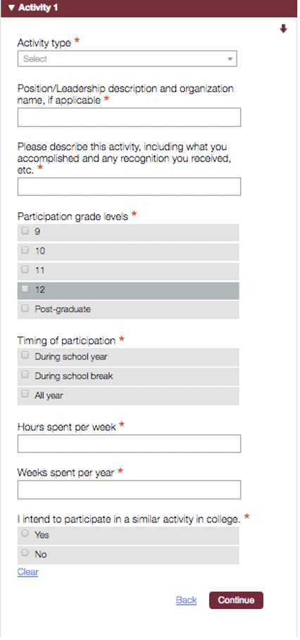 What Is the Activities Section (Supplement) of the Common App? — TKG