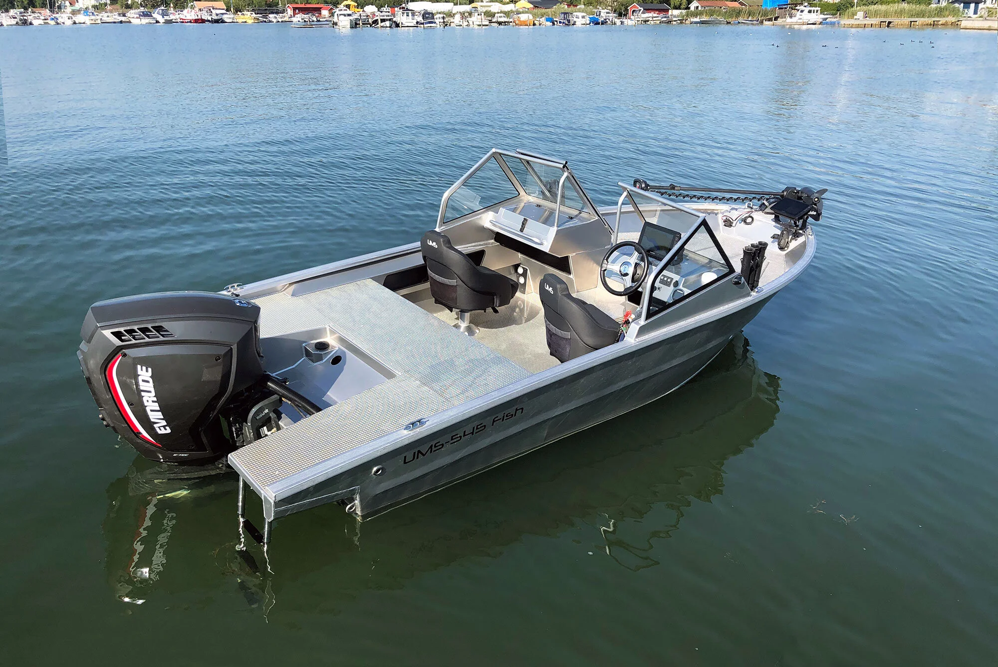 UMS 545 Fish aluminium sportfiskebåt — UMS Boats Aluminiumbåtar