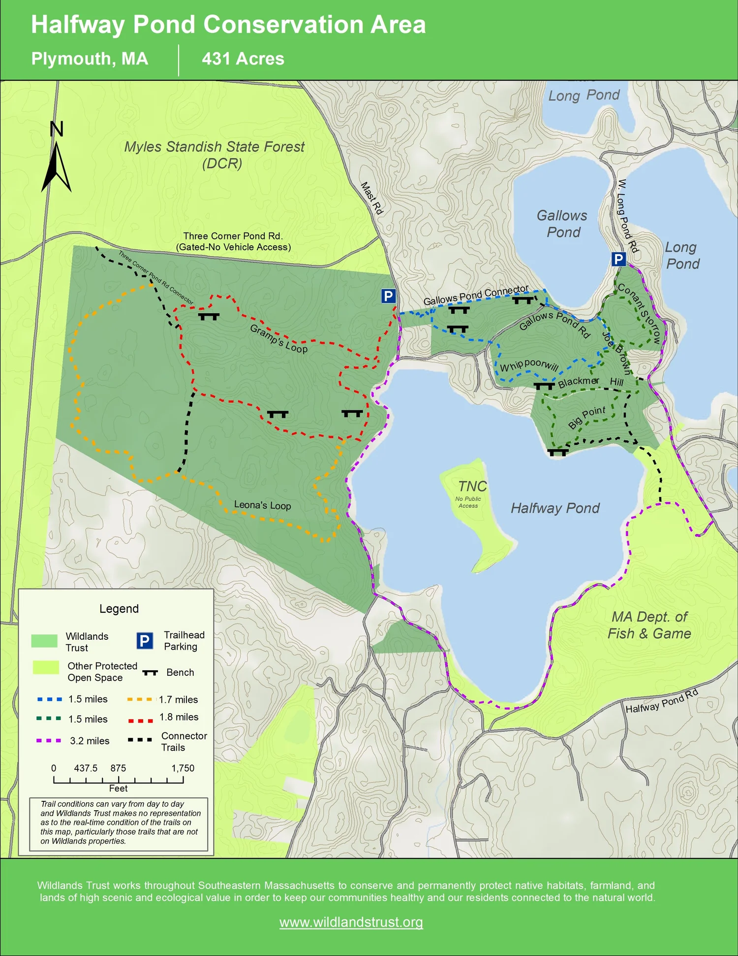 Wildlands Trust — Halfway Pond Conservation Area