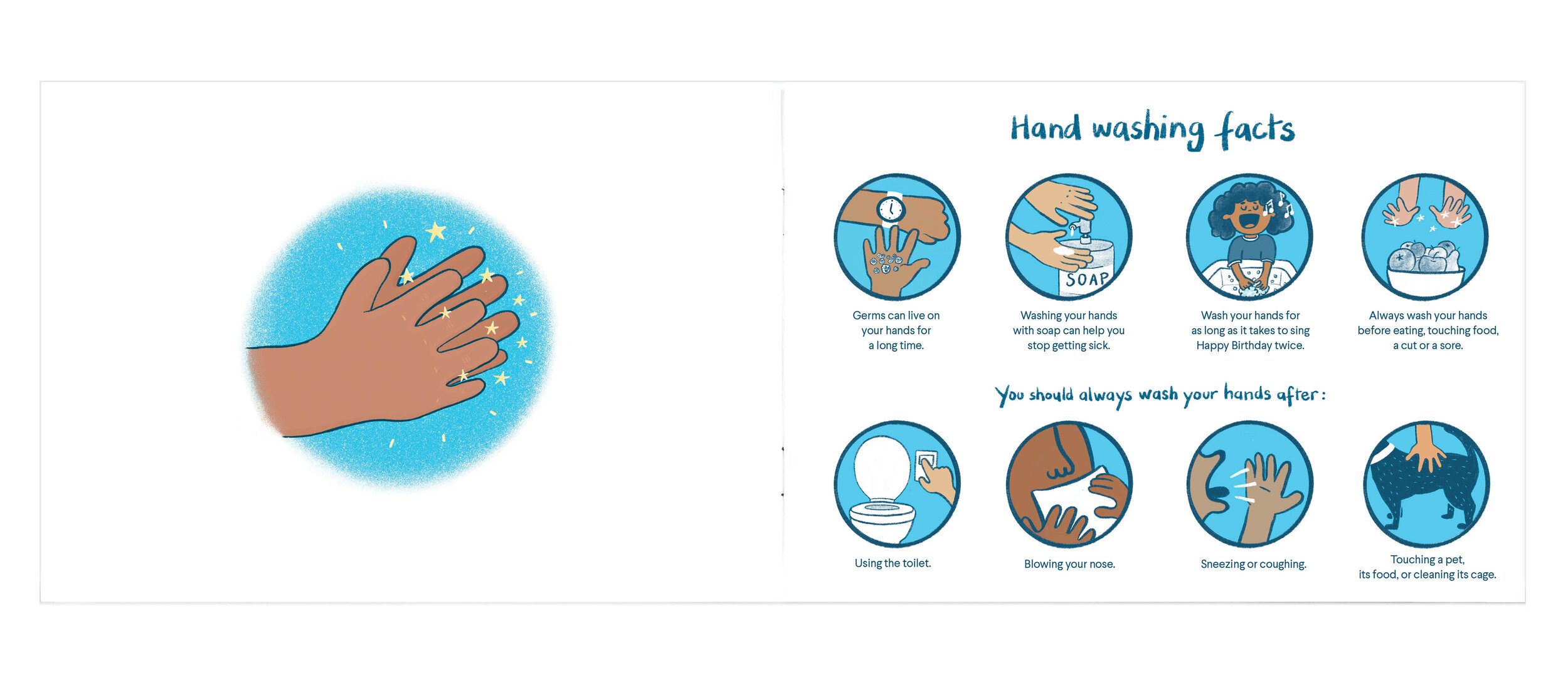 The Handy Hand Washing Hand Book — Serious comedy