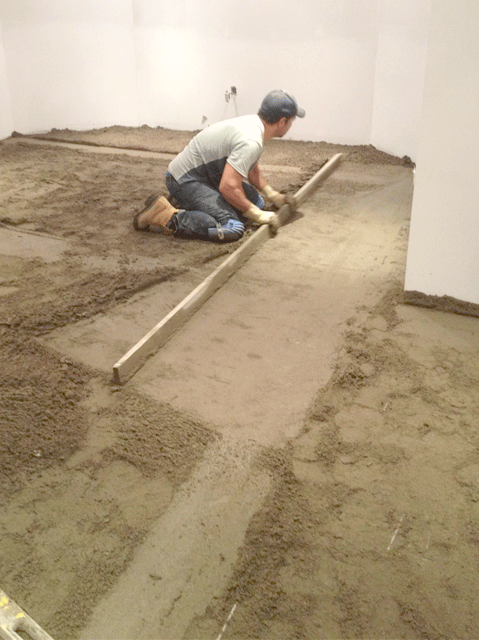Floor Leveling and self leveling professional will preparing your ...