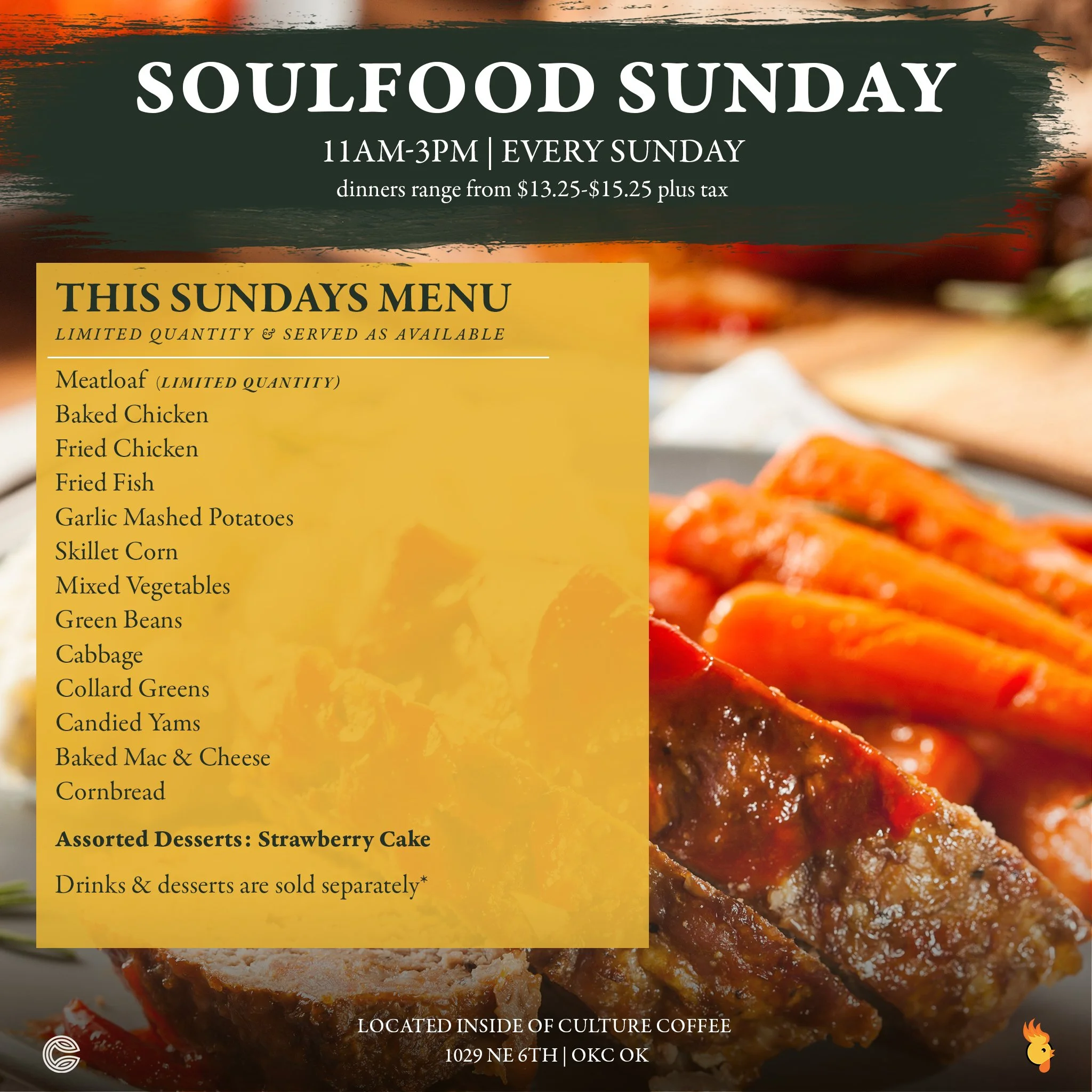 SOULFOOD SUNDAY — Bistro 46 OKC