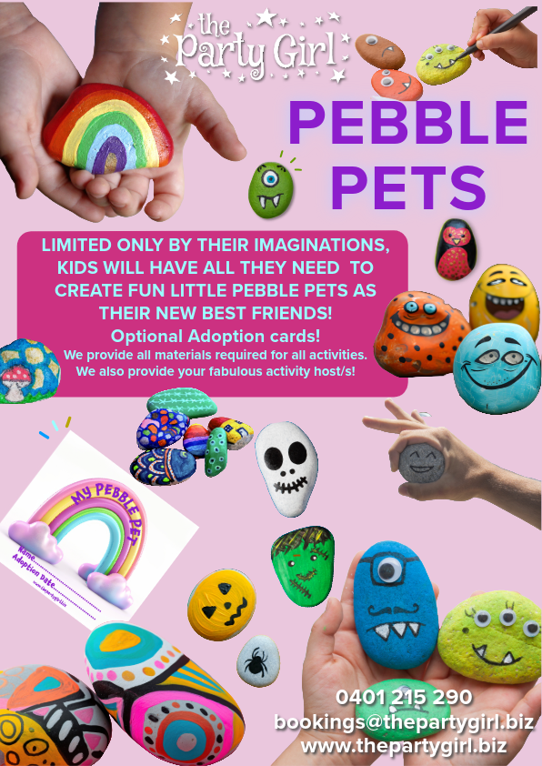 Pebble Pets — The Party Girl World