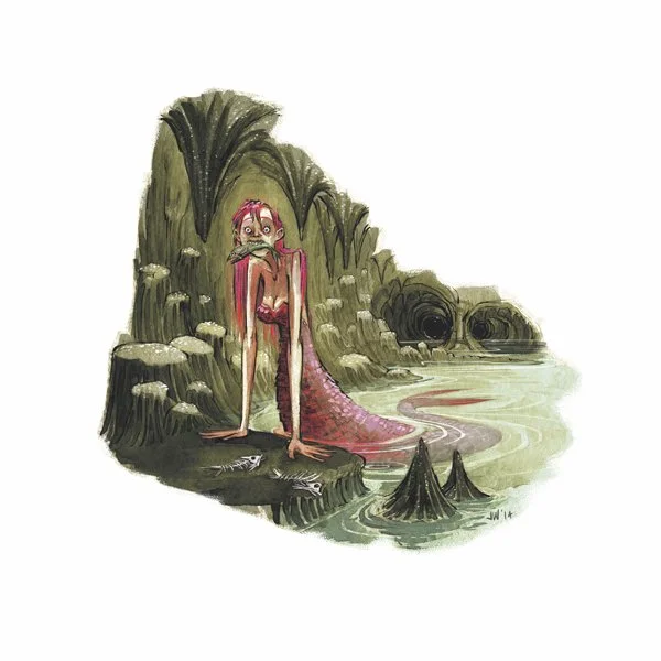 Moira The Cave Dweller Mermaid — Jessica Warrick