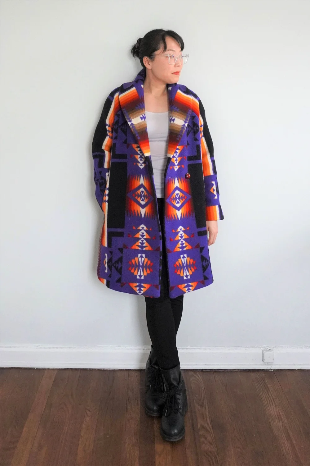 How to Refashion a Wool Blanket into a Winter Coat — Sabrina Lee