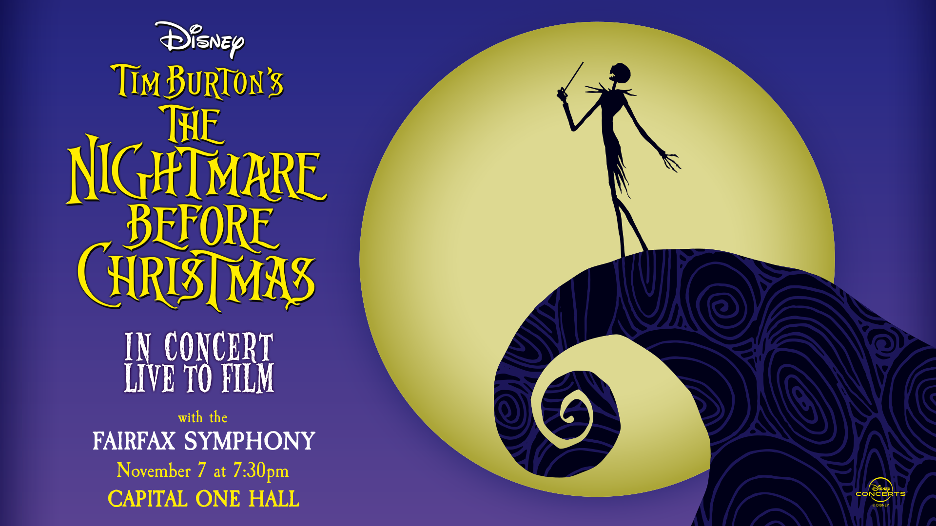 The Nightmare Before Christmas: In Concert Live to Film — Fairfax Symphony