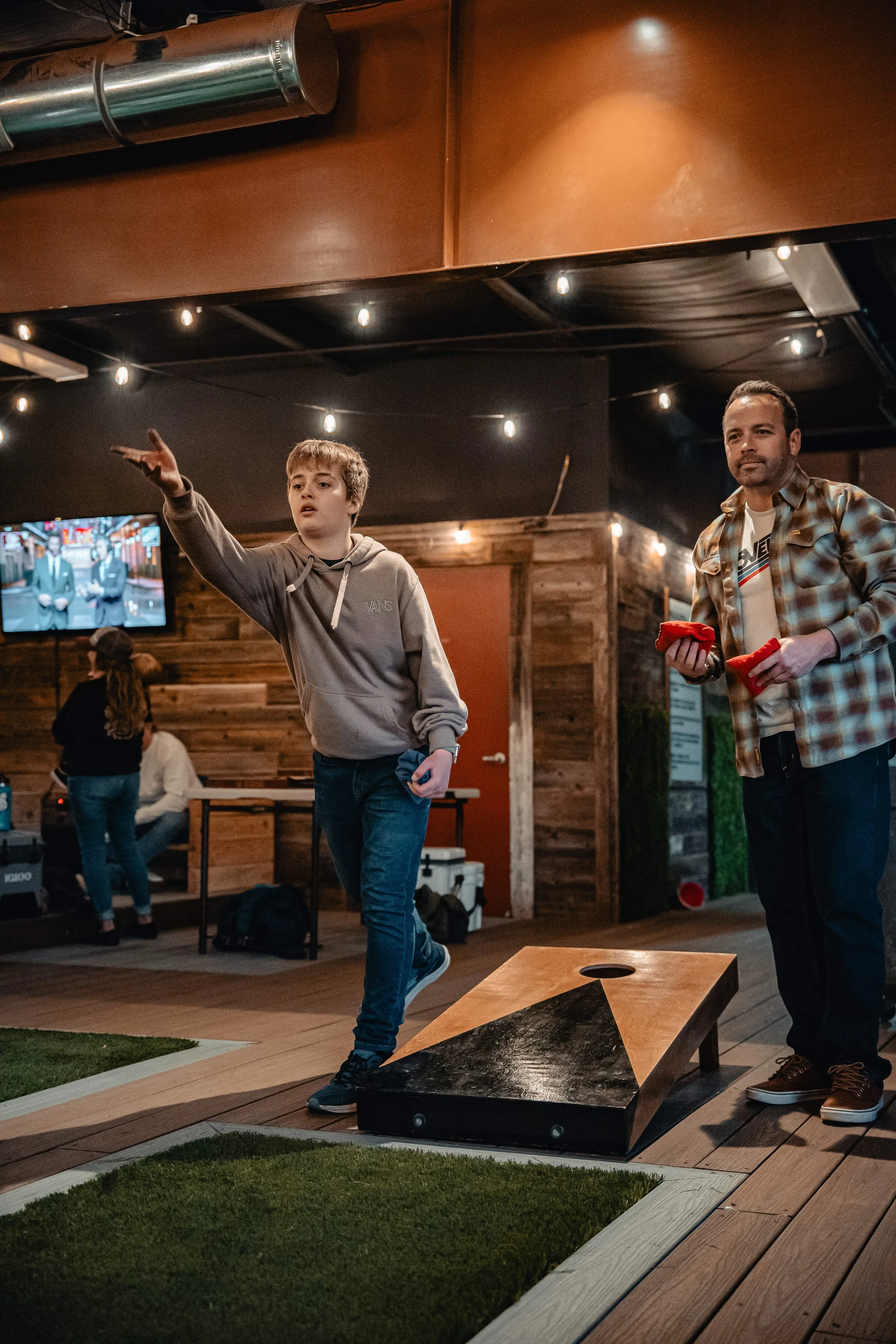 Axe Throwing (The Backyard) - Oasis Fun Center