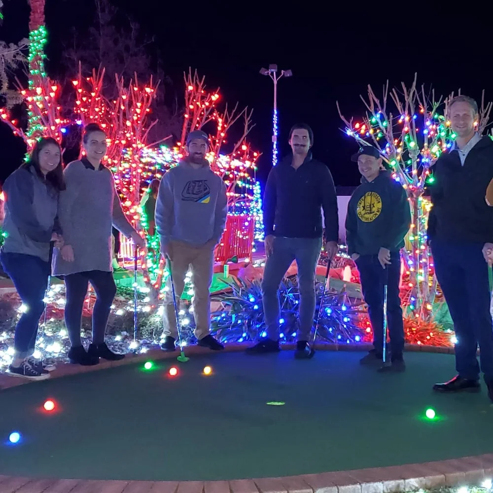 Golf Course of Lights - Oasis Fun Center